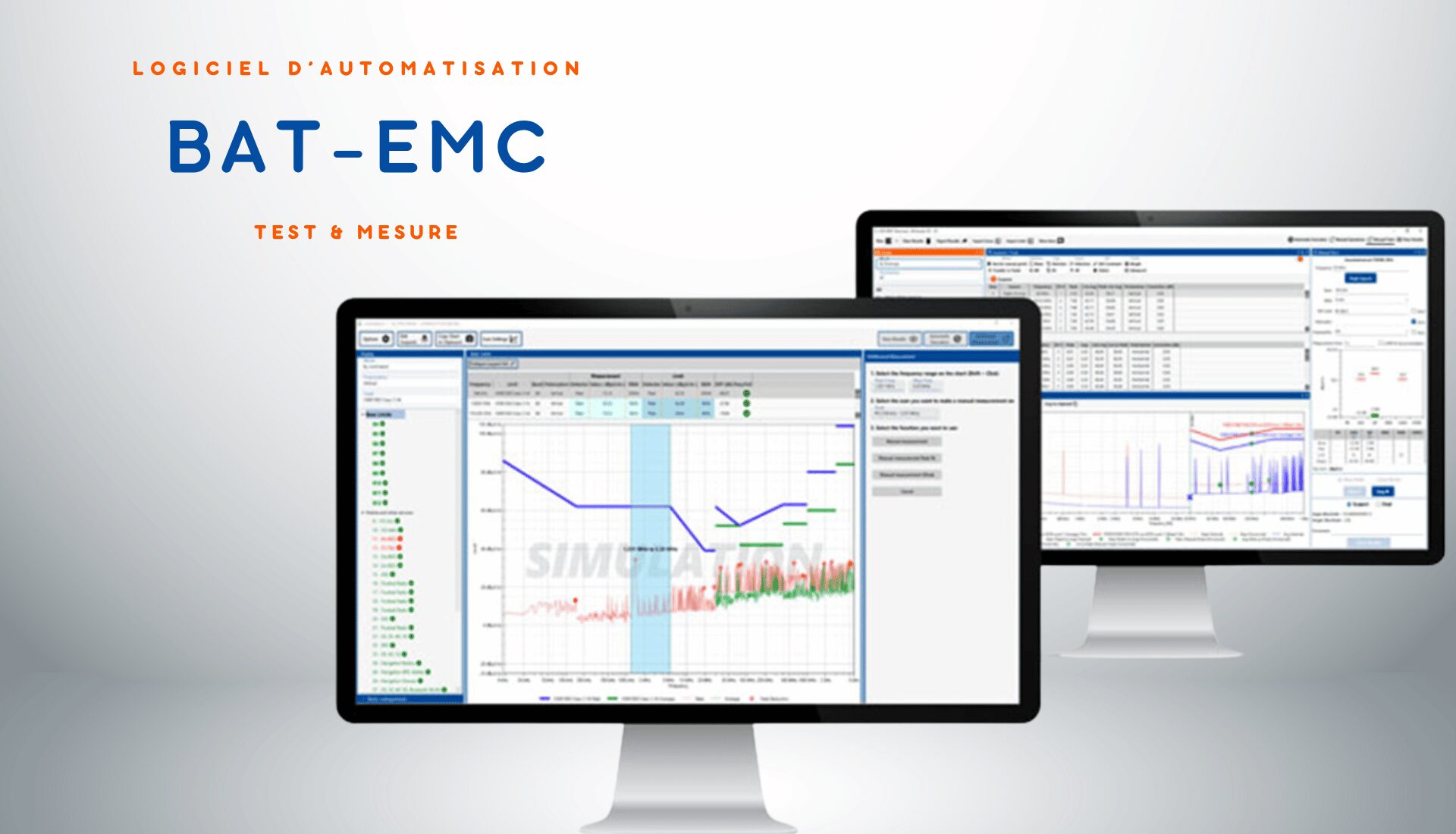 EMC measurement software - Emission - Nexio Group