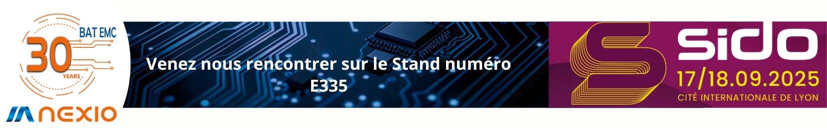 🤝 SIDO Lyon – September 17–18, 2025 – Booth E335 - Nexio Group
